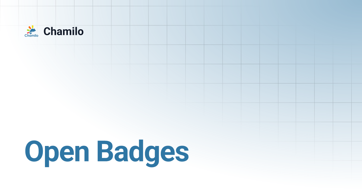 Open Badges | Chamilo