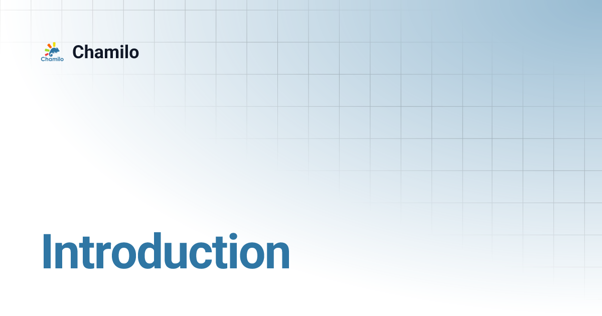 Introduction | Chamilo