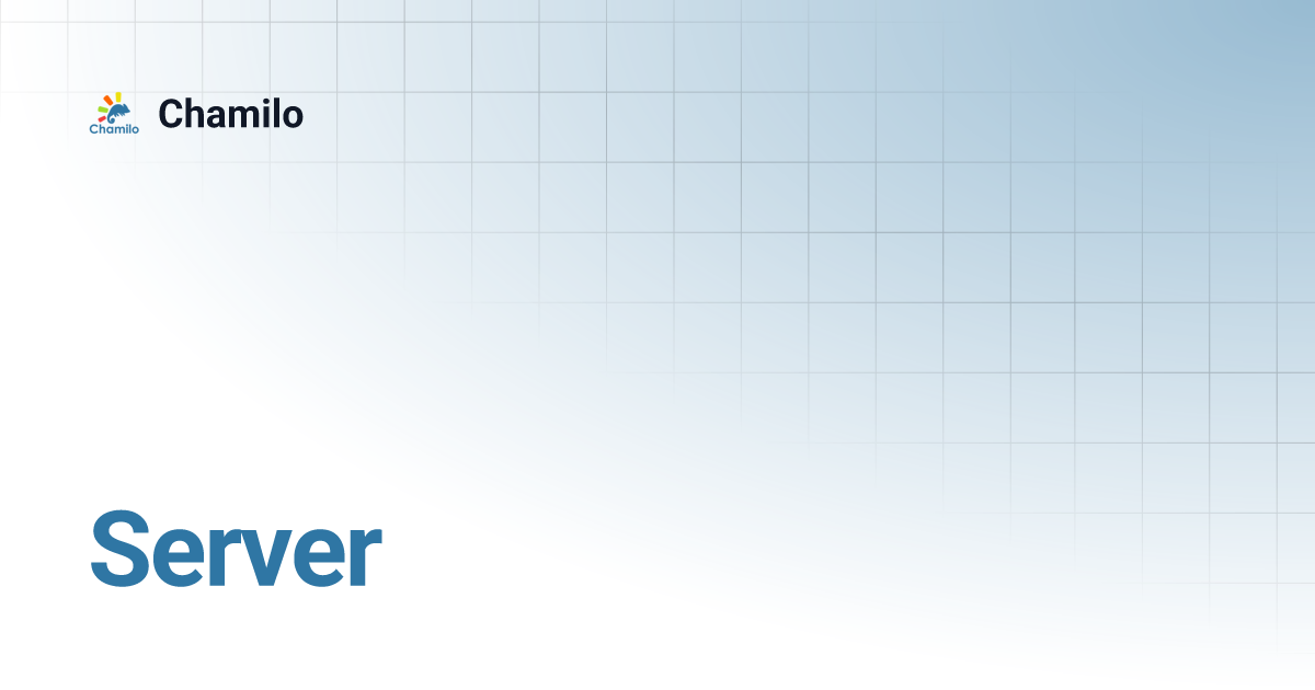 Server | Chamilo